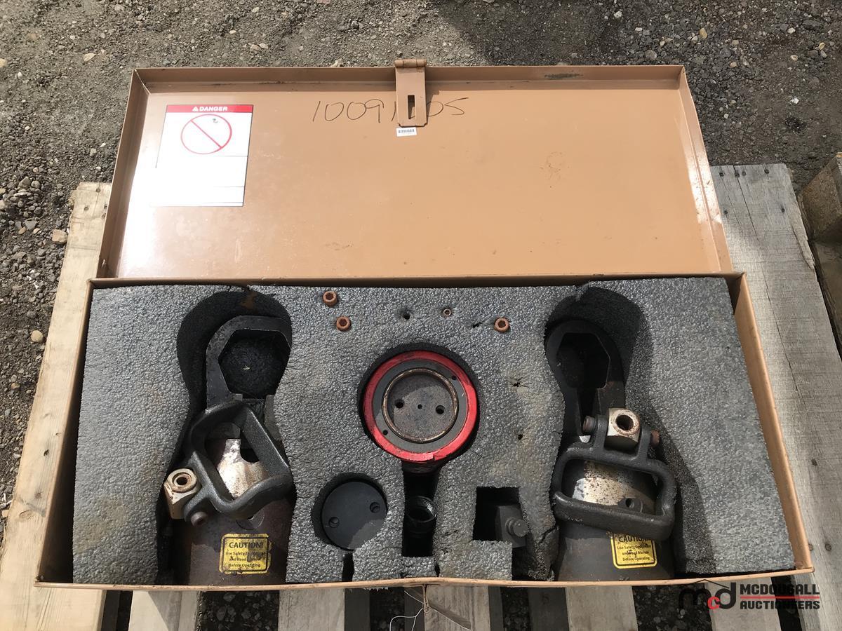 Fastorq Hydraulic Dual Nut Splitter Kit 100-Ton Ram