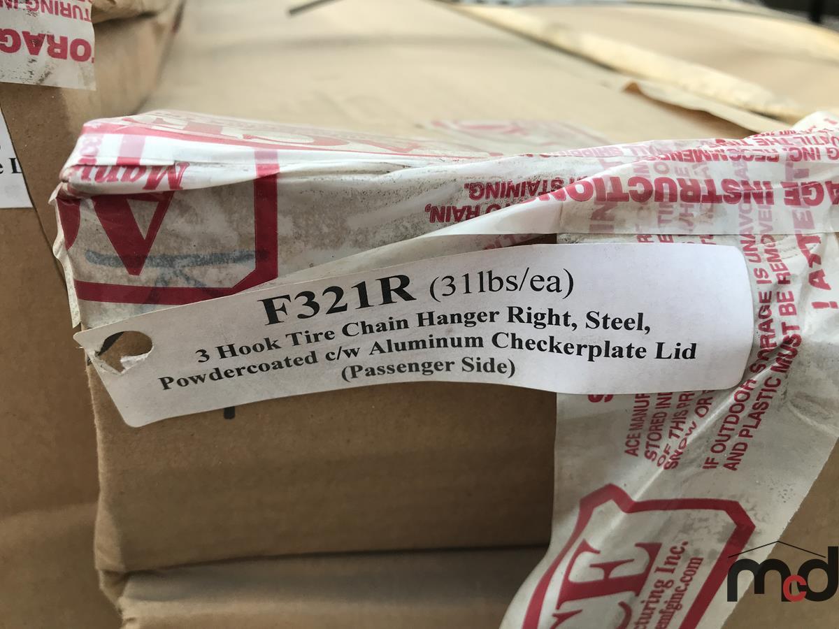 Pallet of Hook Tire Chain Hangers