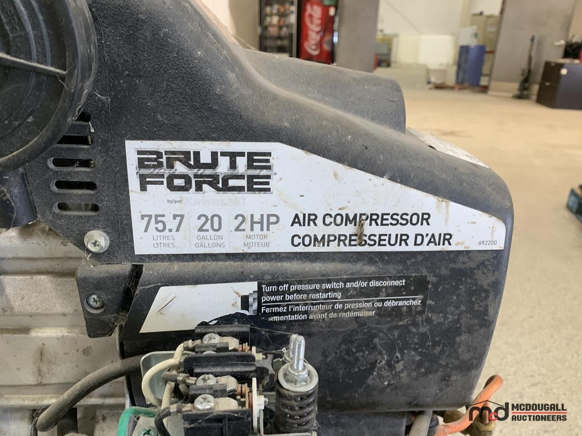 Brute Force 20-Gallon Air Compressor