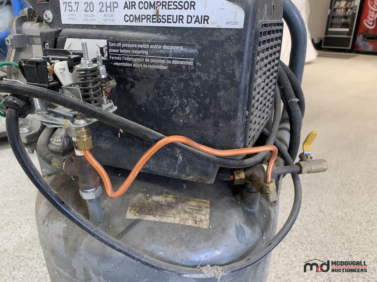 Brute Force 20-Gallon Air Compressor