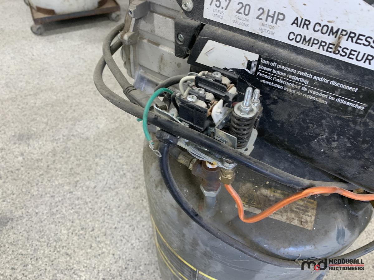 Brute Force 20-Gallon Air Compressor