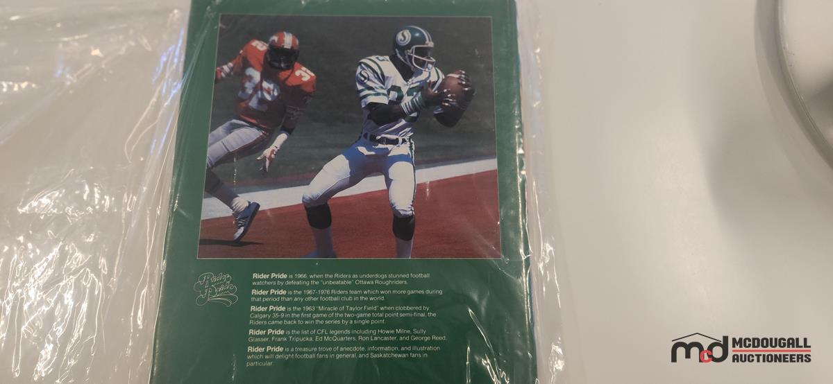 Jays @ Taylor Field Program, Rider Pride Book & Rider Pins