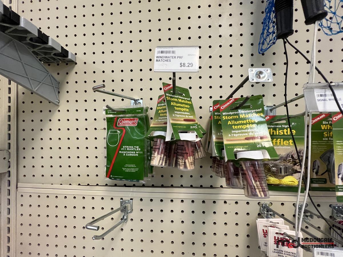 Assortment of Lucky Strike Fishing Products, (2) Fish Nets, Rubber ...