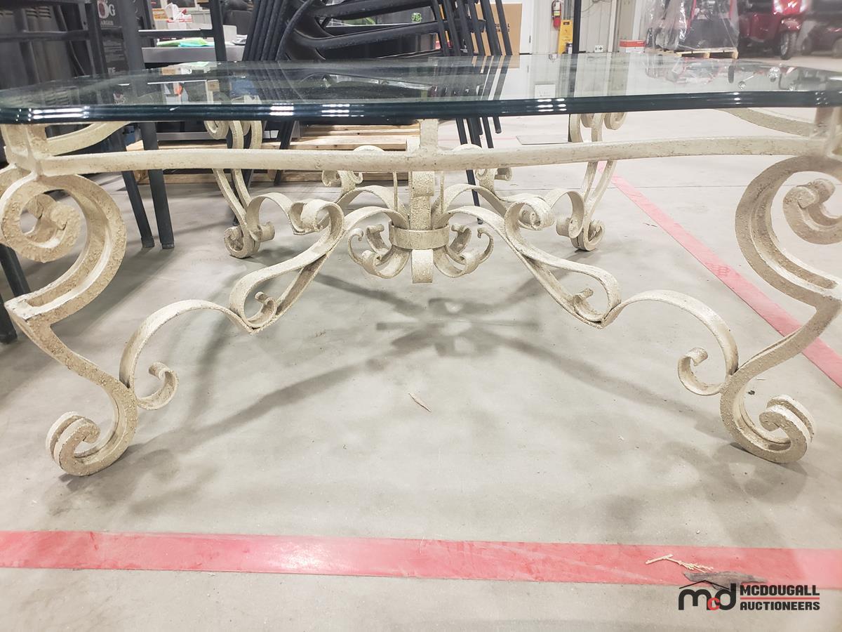 Table Frame (Glass Top Not Included)