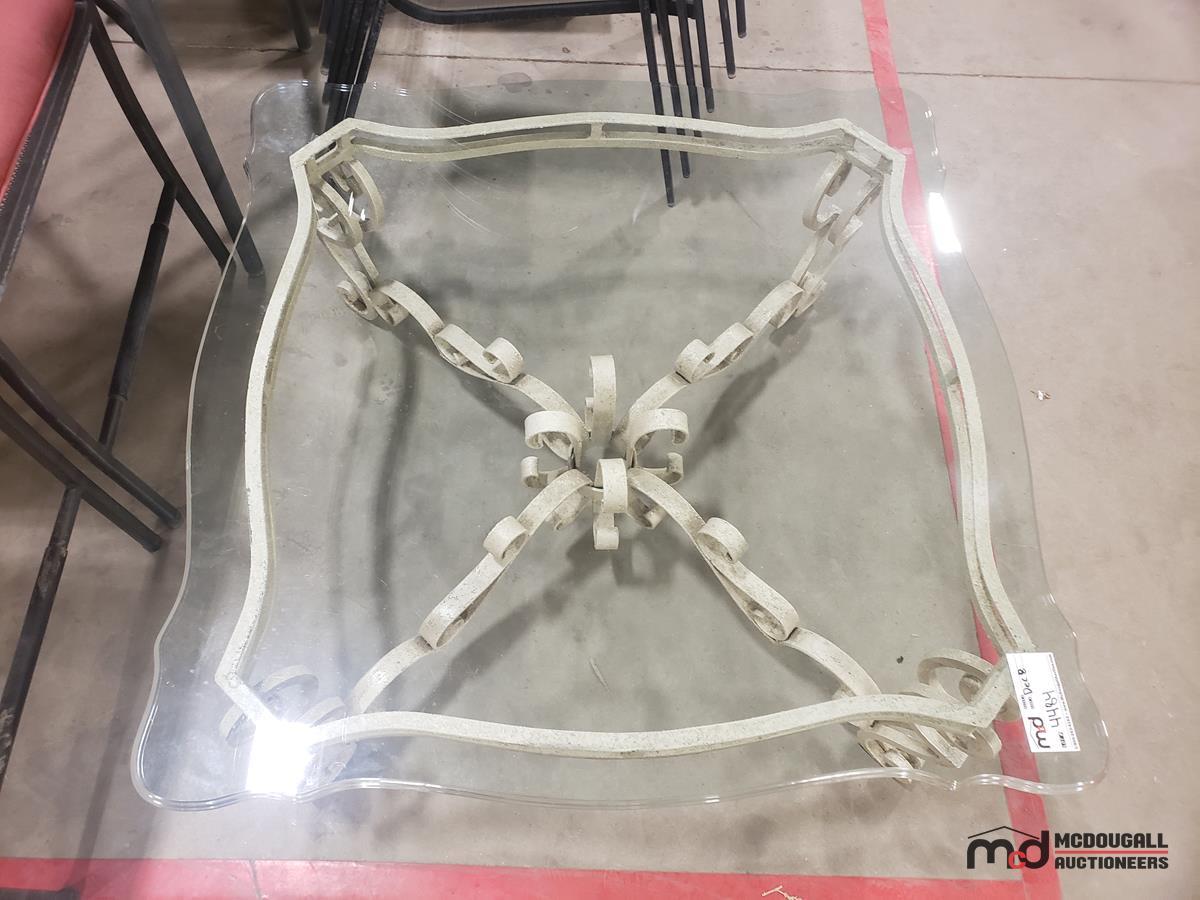 Table Frame (Glass Top Not Included)