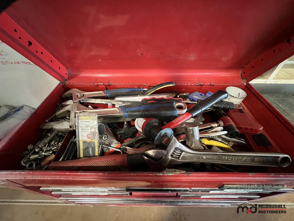 MasterCraft Toolbox w/ Contents, Tool Chest & Assorted Hand Tools