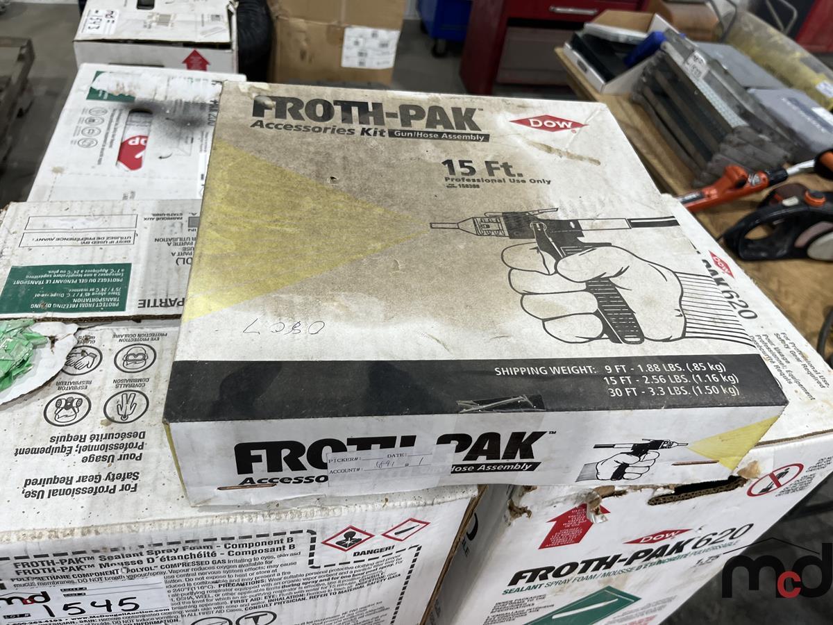 (2) Froth-Pak 620 Tank and 15' Spray Kit