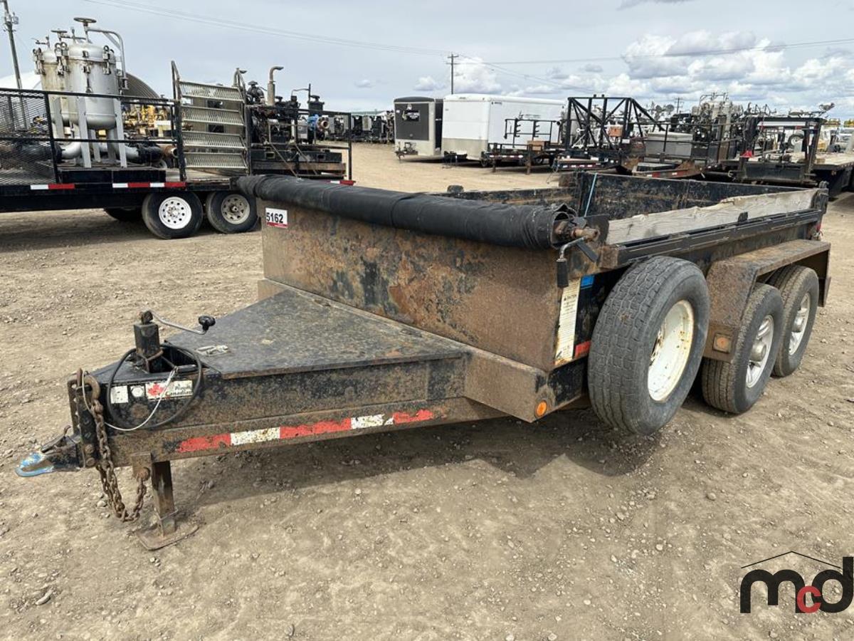 2013 Trailtech 12' T/A Dump Trailer