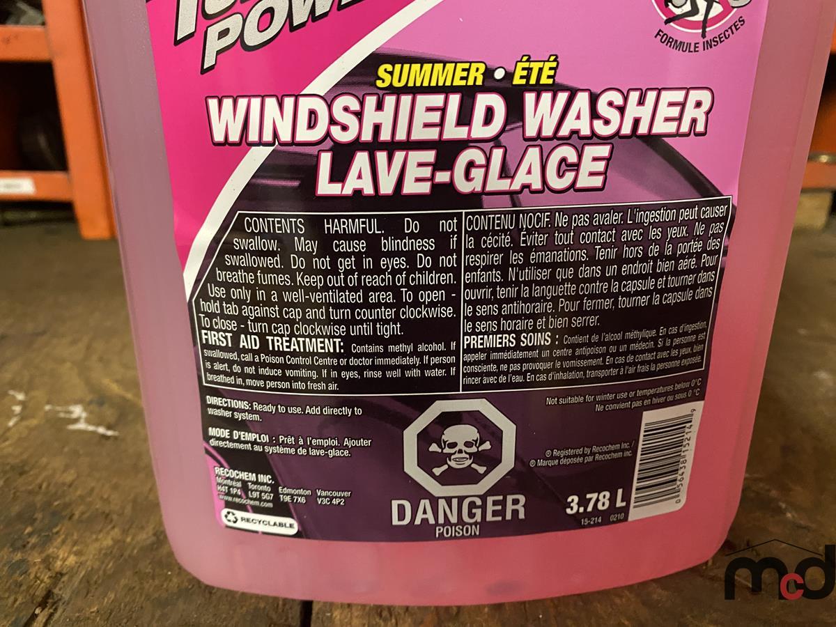 (3) Boxes of Turbo Power Summer Windshield Washer