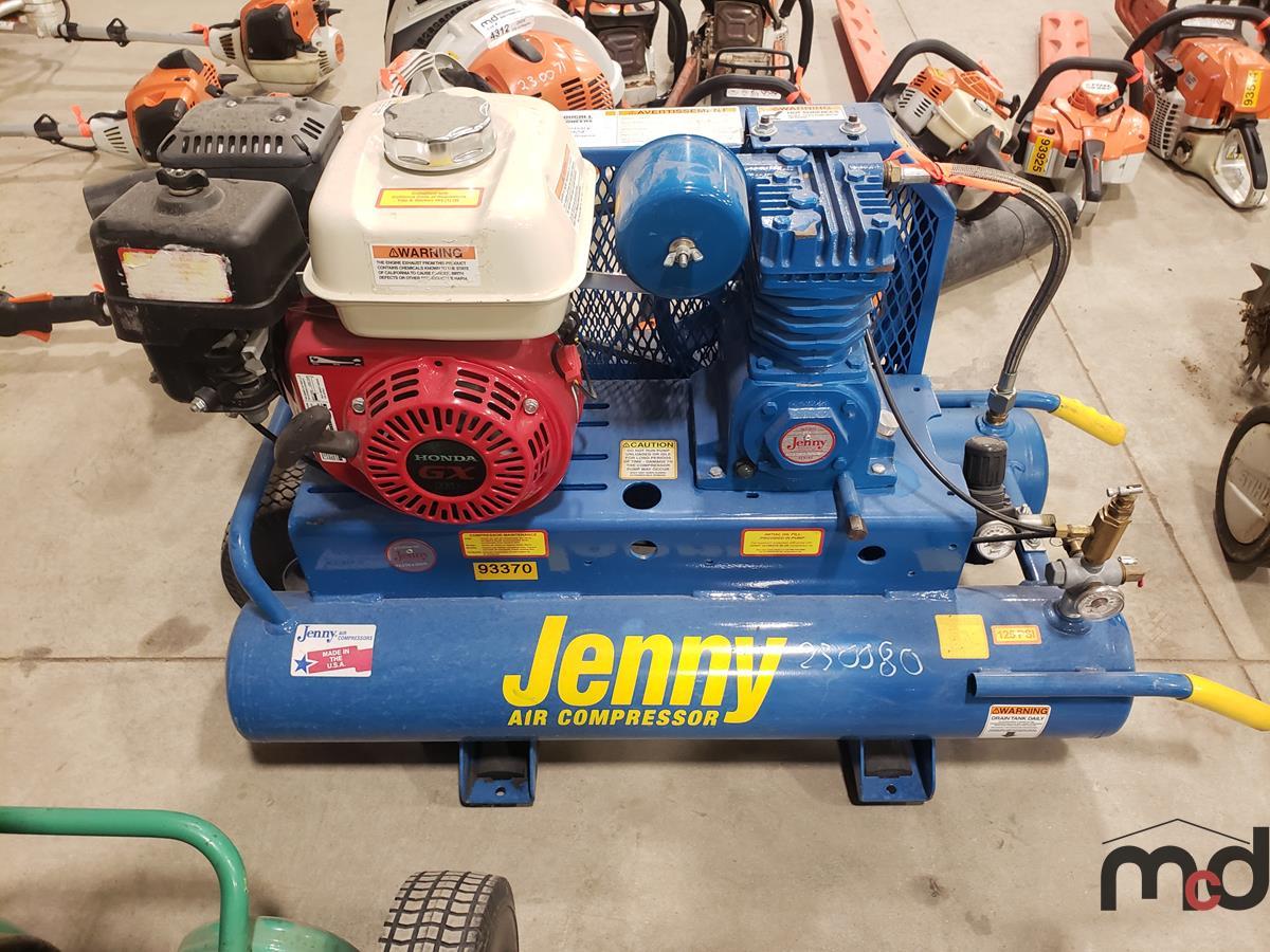 2013 Jenny Wheel Barrow Gas Air Compressor