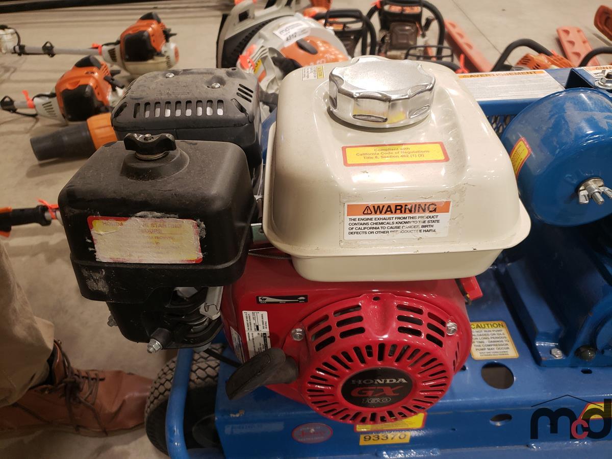 2013 Jenny Wheel Barrow Gas Air Compressor