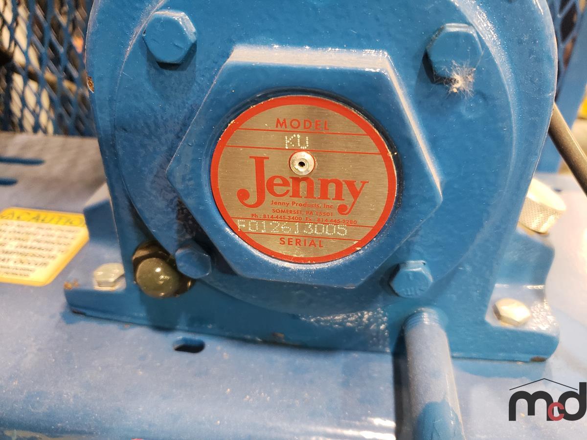 2013 Jenny Wheel Barrow Gas Air Compressor