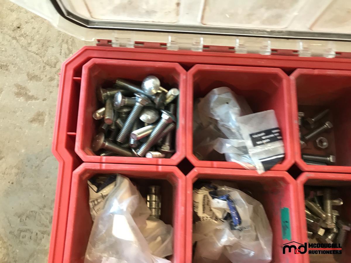 (5) Milwaukee Packout Cases with Contents inside