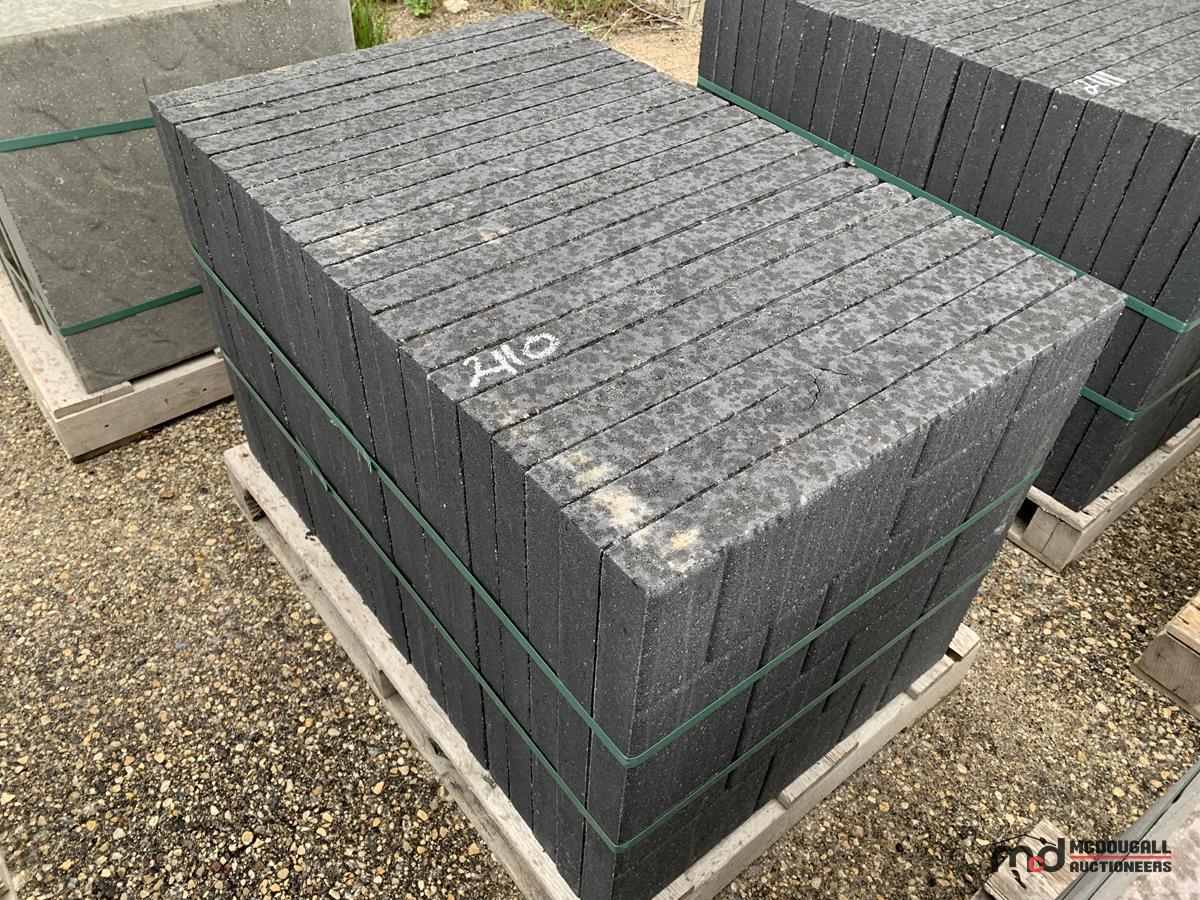 Keystone Products Cobblestone Patio Blocks 24" x 24" x 2" Charcoal ...