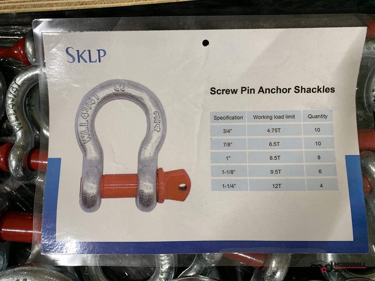 SKLP Screw Pin Anchor Shackles