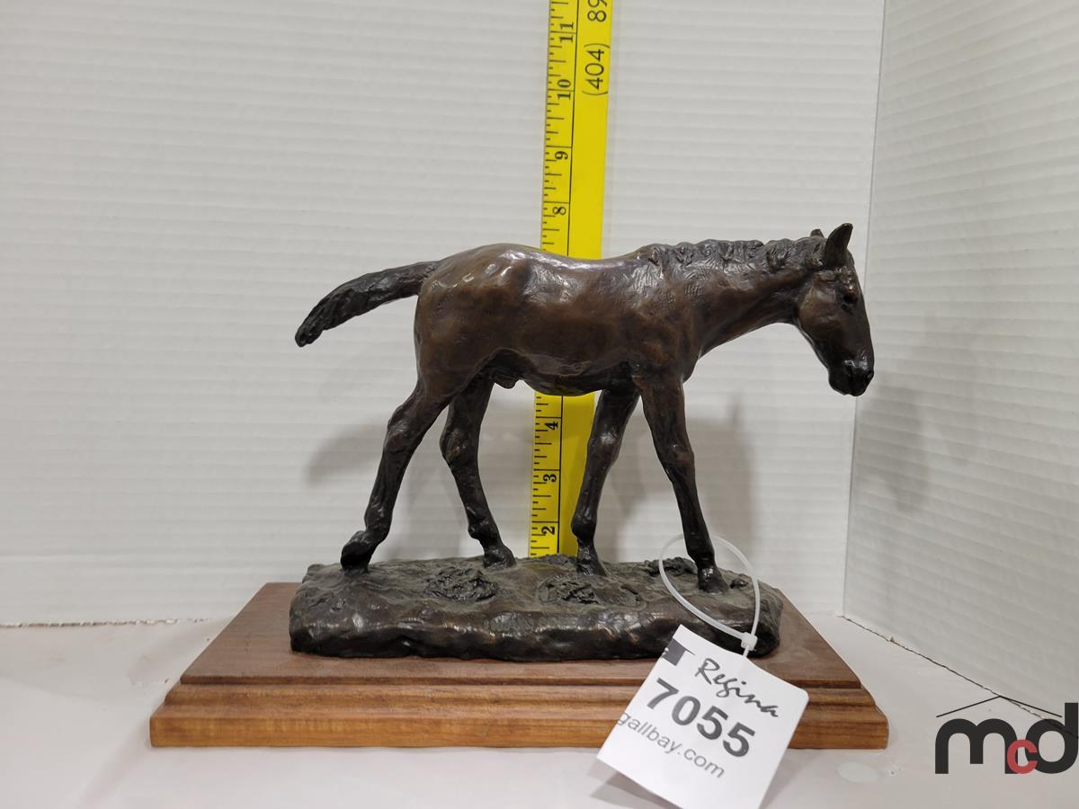 Artist - Bob Scriver 1995 21/30 Bronze Sculpture