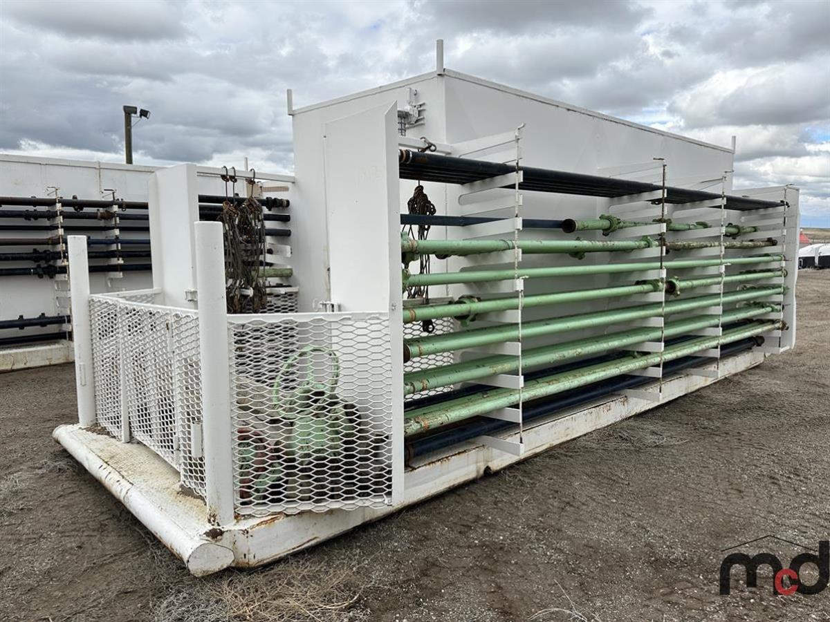 10 x 24 Skid Mounted Pipe Shack