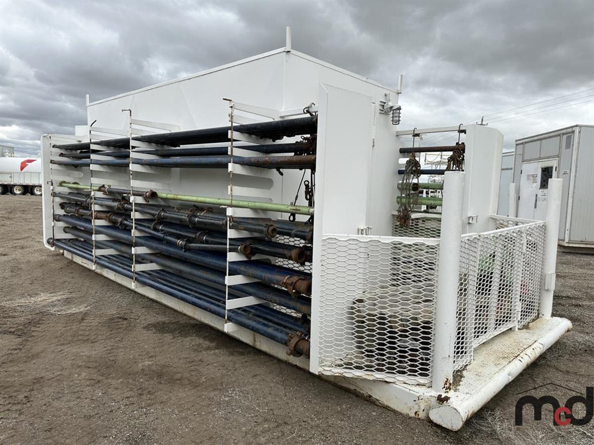 10 x 24 Skid Mounted Pipe Shack