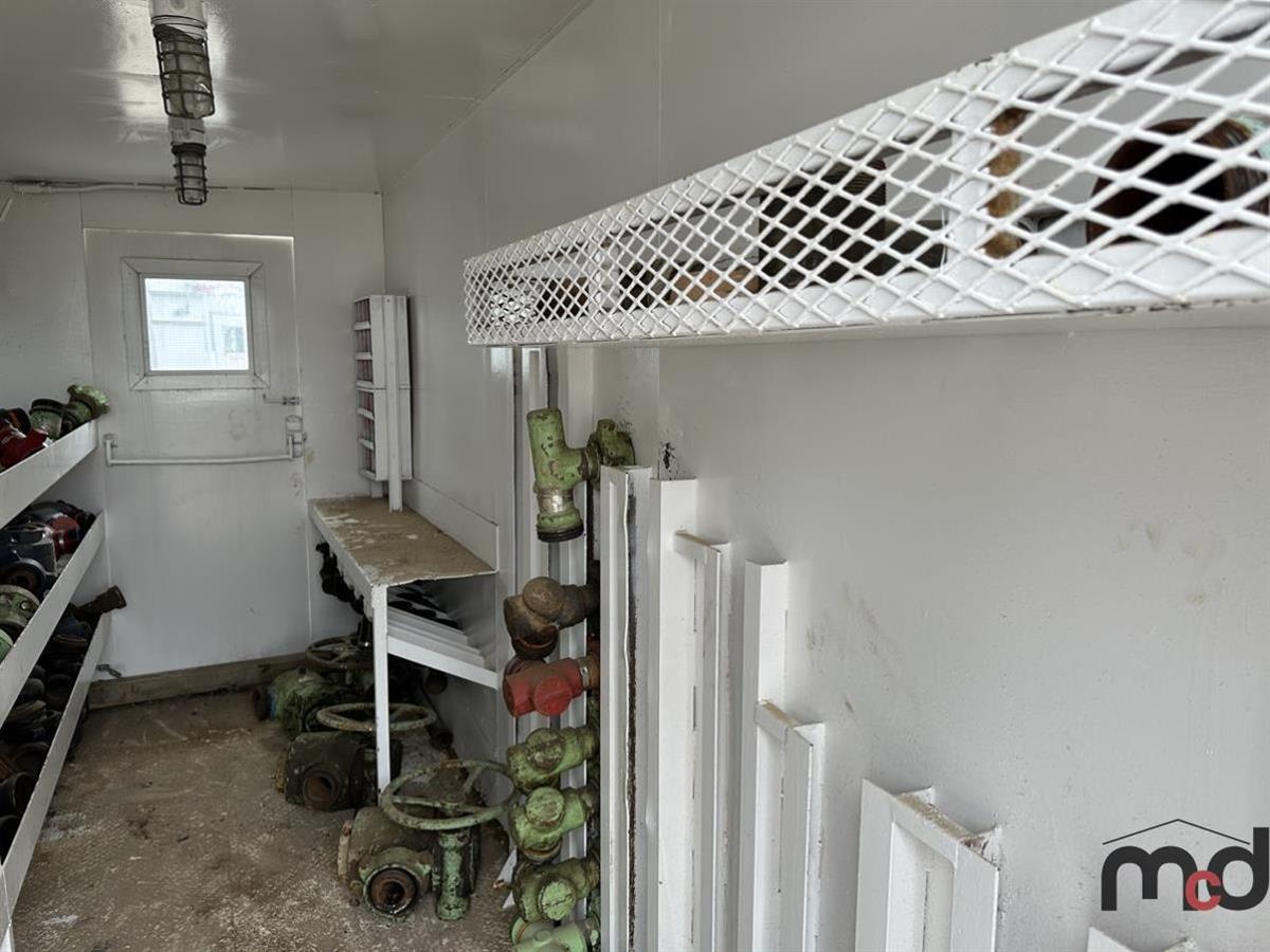 10 x 24 Skid Mounted Pipe Shack