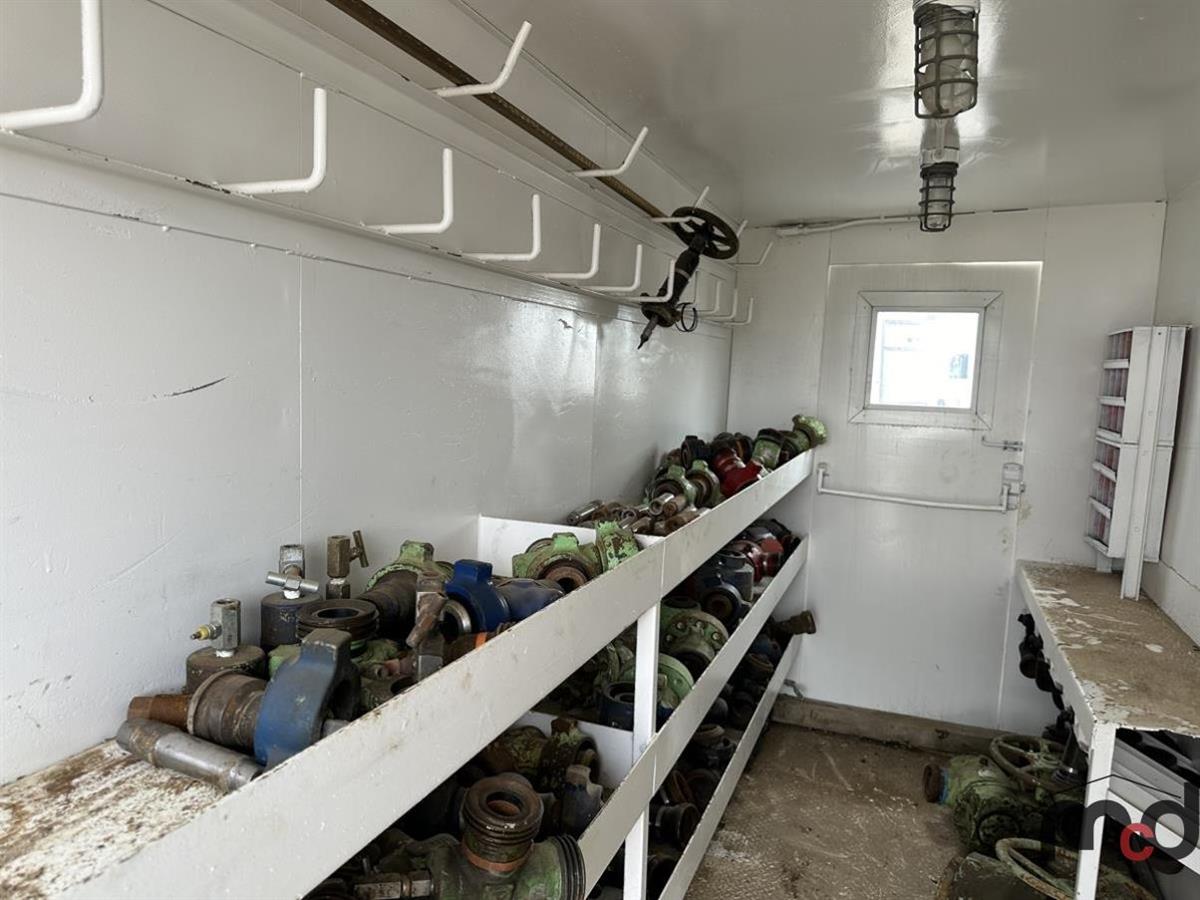 10 x 24 Skid Mounted Pipe Shack