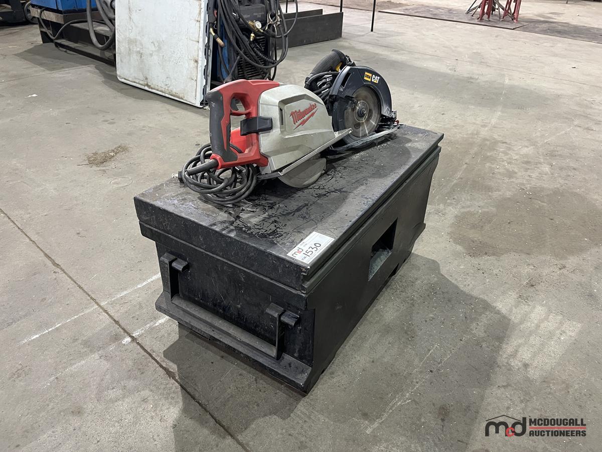Ultrapro Tool Chest, Milwaukee Saw, Grinders, Saws & More