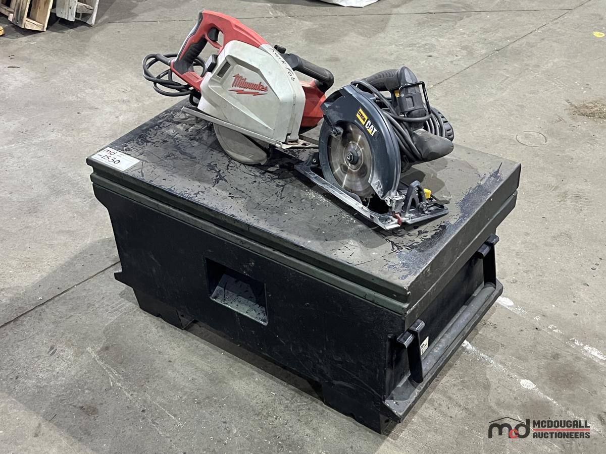Ultrapro Tool Chest, Milwaukee Saw, Grinders, Saws & More