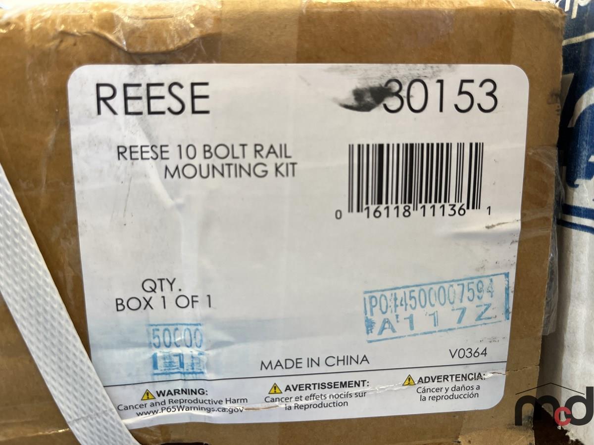 Reese 10-Bolt Rail Mounting Kit