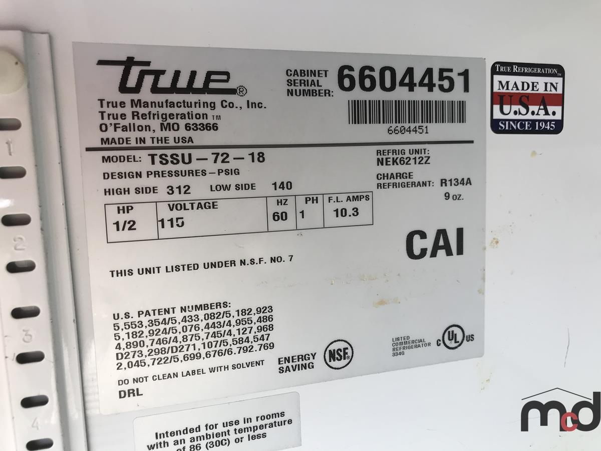True Refrigeration Prep Cooler