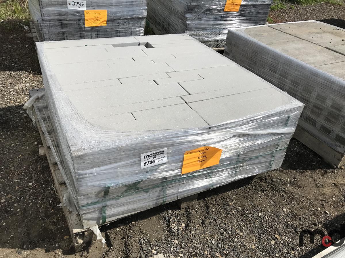 Pallet of Seville Ash Paver Bricks