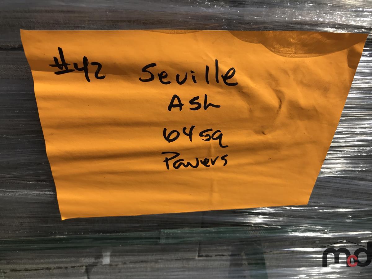 Pallet of Seville Ash Paver Bricks