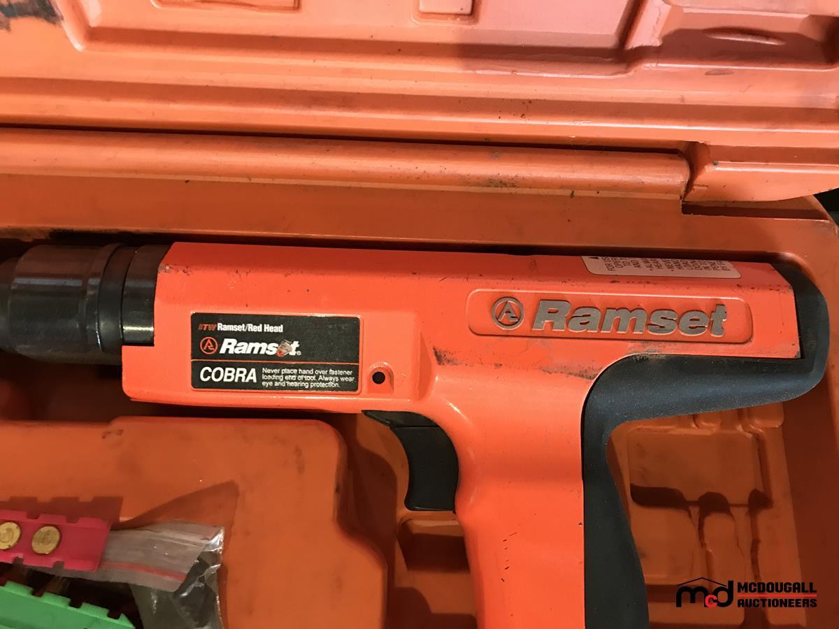 Metal Connectors, Ramset Cobra .27 Caliber Semi Auto Tool, Cable ...