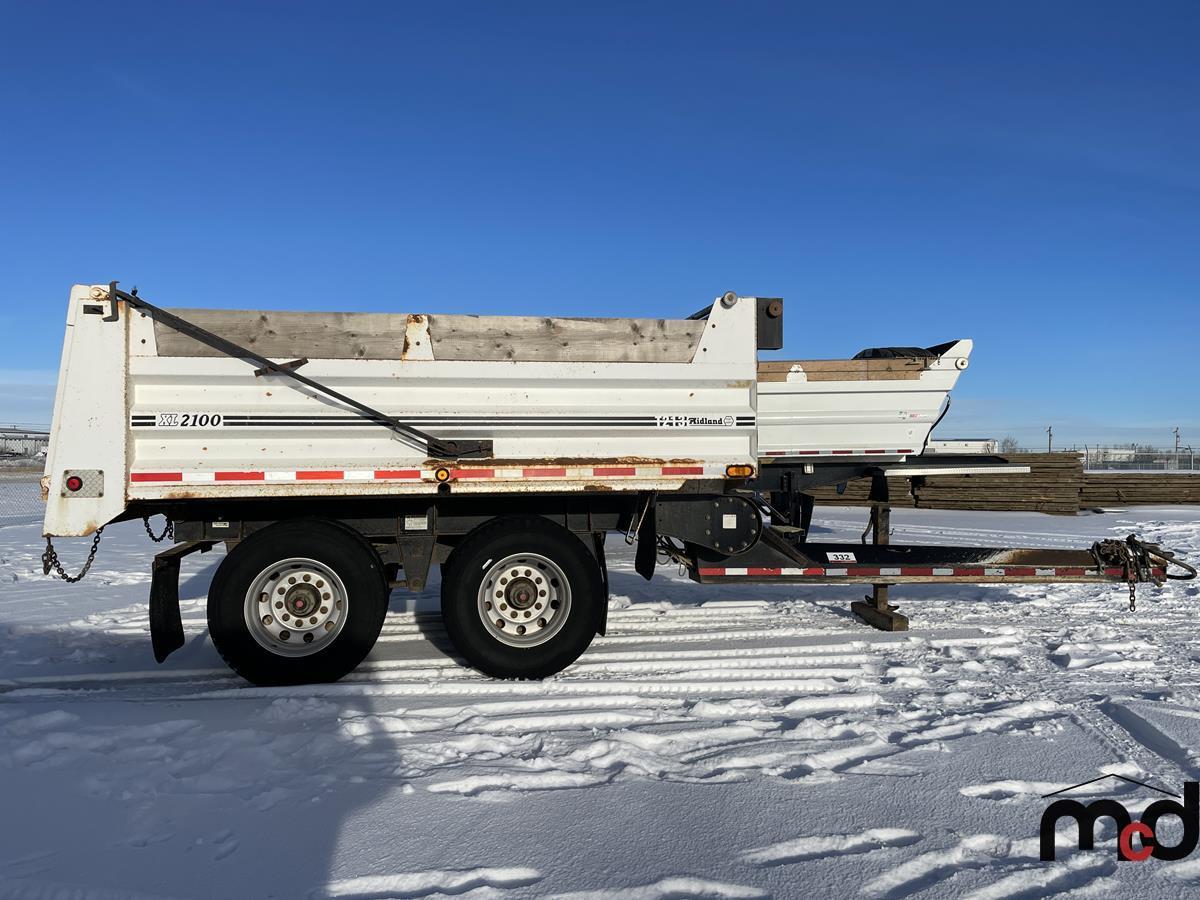 2008 Midland XL2100 T/A Pup Dump Trailer