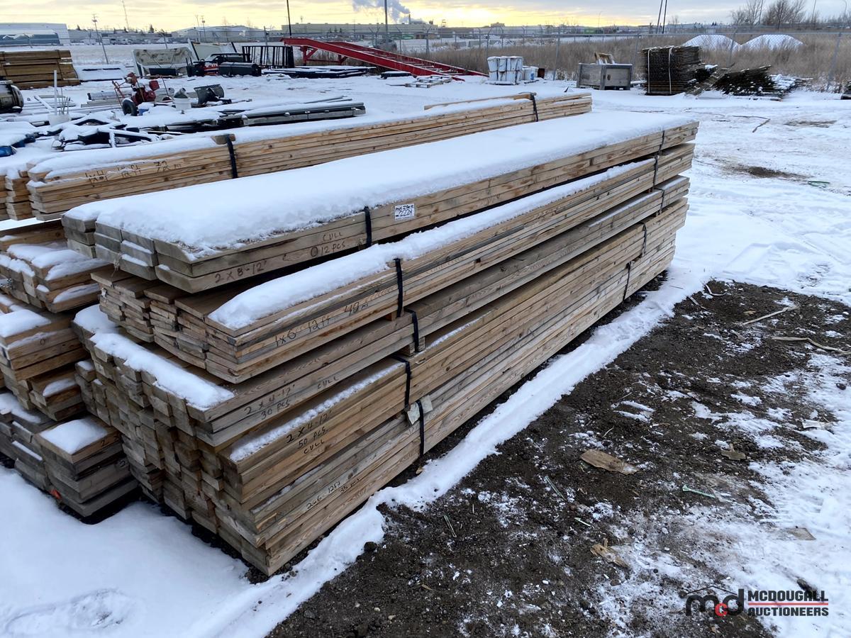 Assorted Treated Cull Lumber