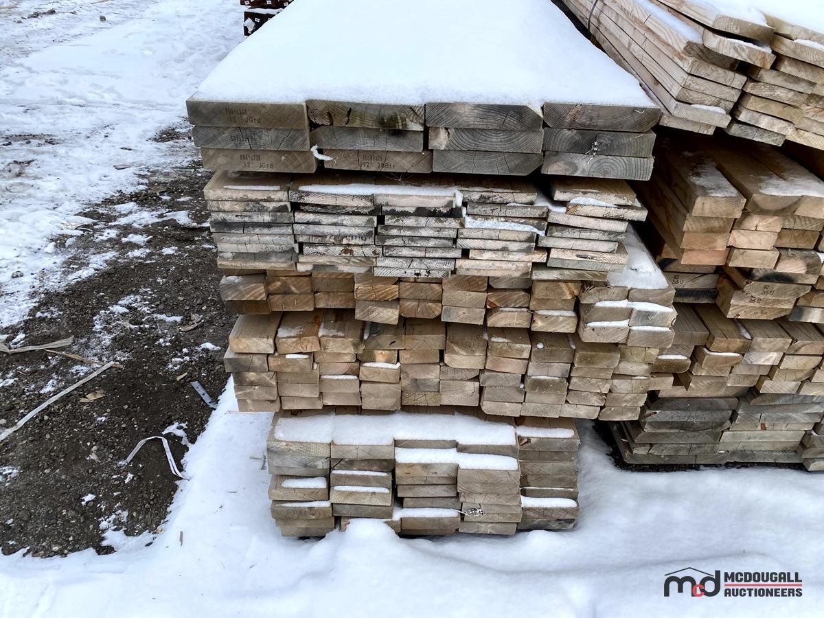 Assorted Treated Cull Lumber