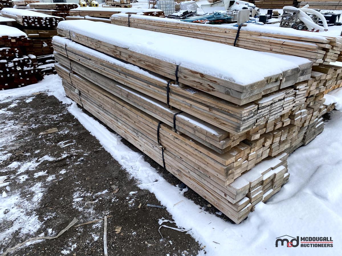 Assorted Treated Cull Lumber