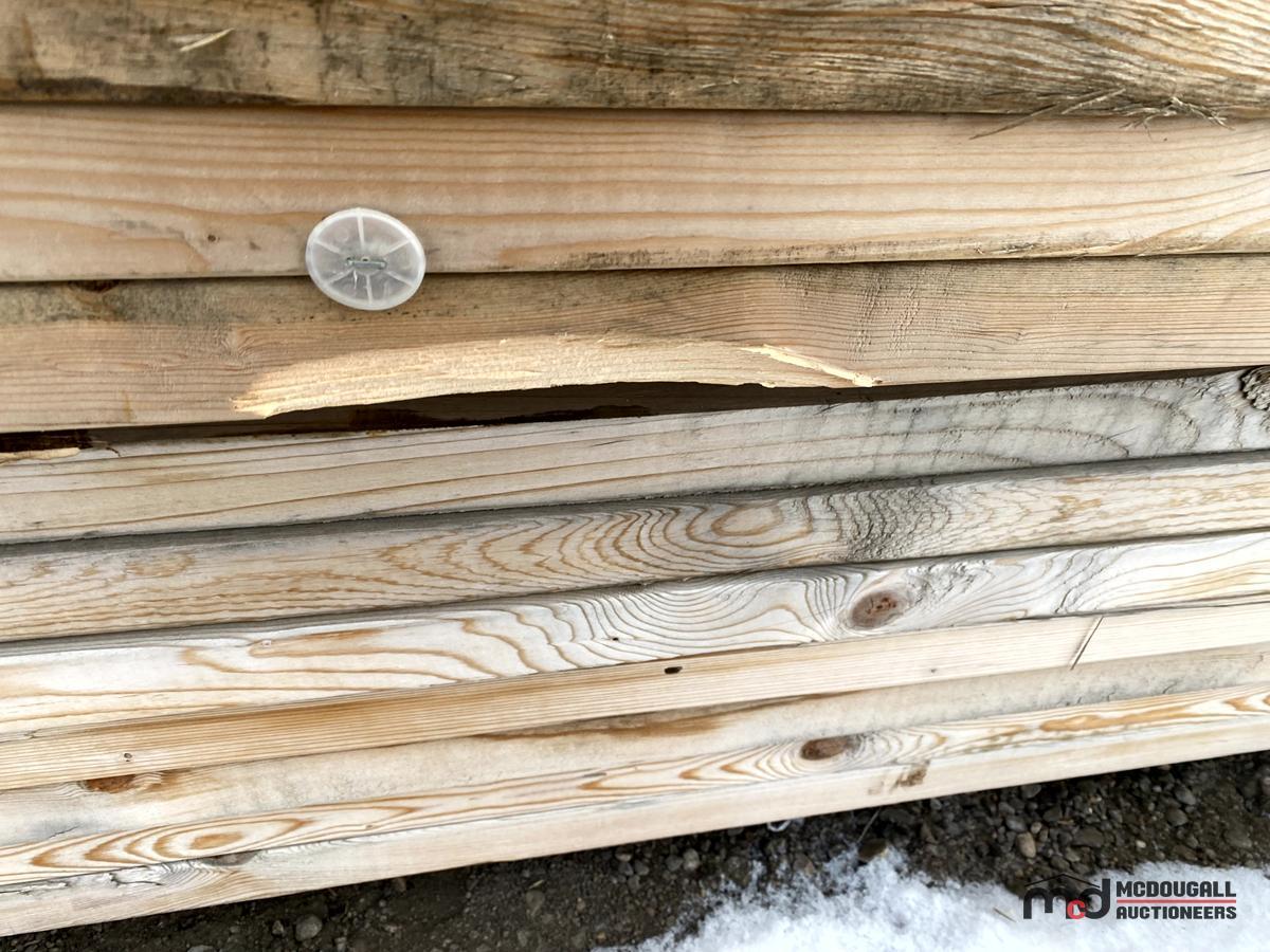 Assorted Treated Cull Lumber