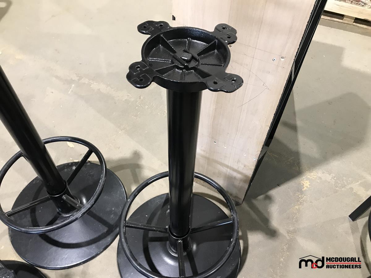(8) Bar Stool/Table Metal Bases