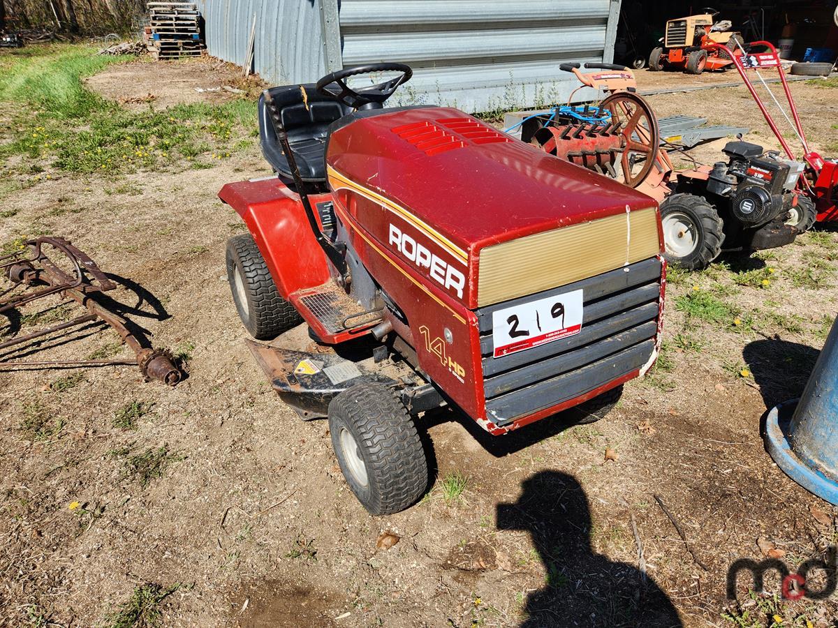 Roper 14HP Ride on Mower