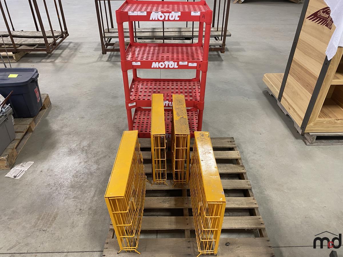 Plastic Shelf & Spark Plug Racks