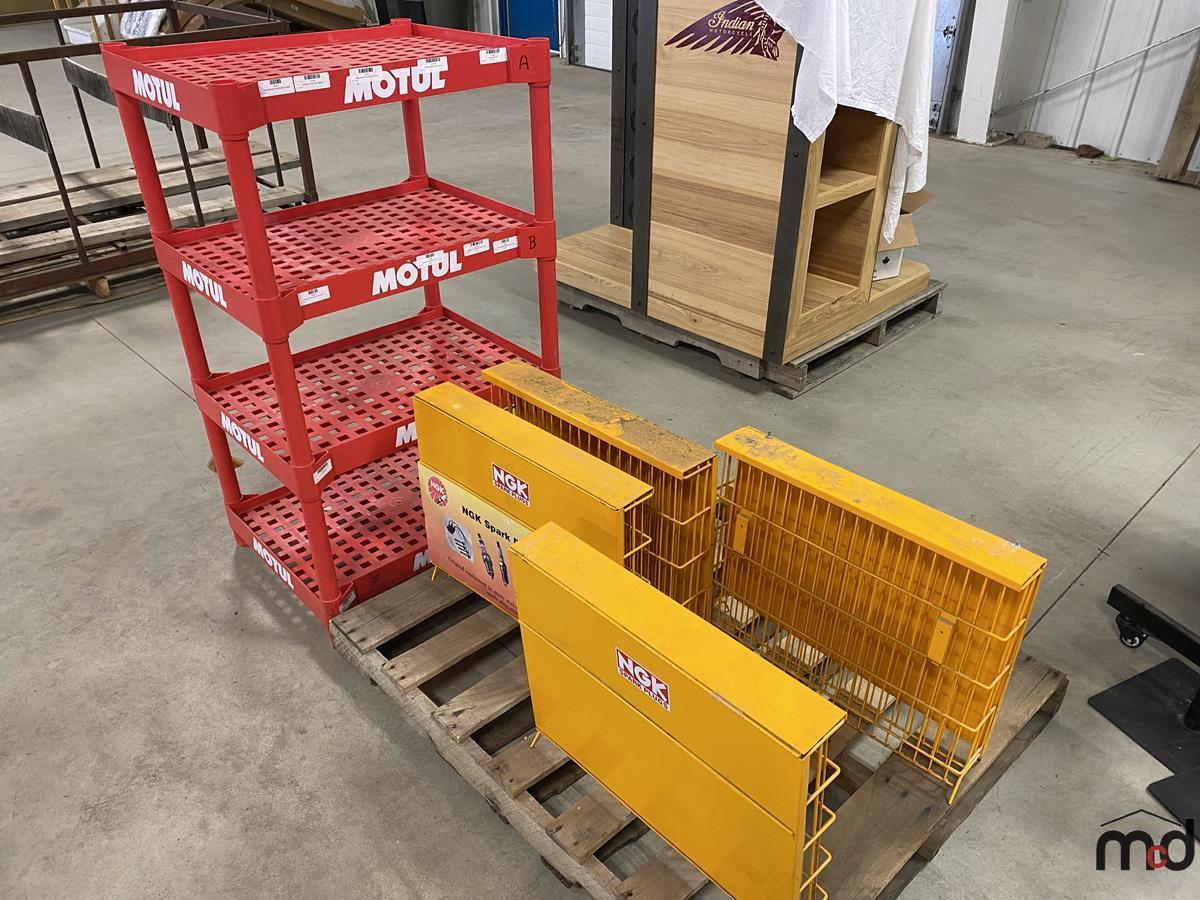Plastic Shelf & Spark Plug Racks