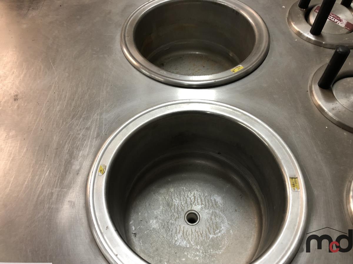 Stainless Steel Buffet Table