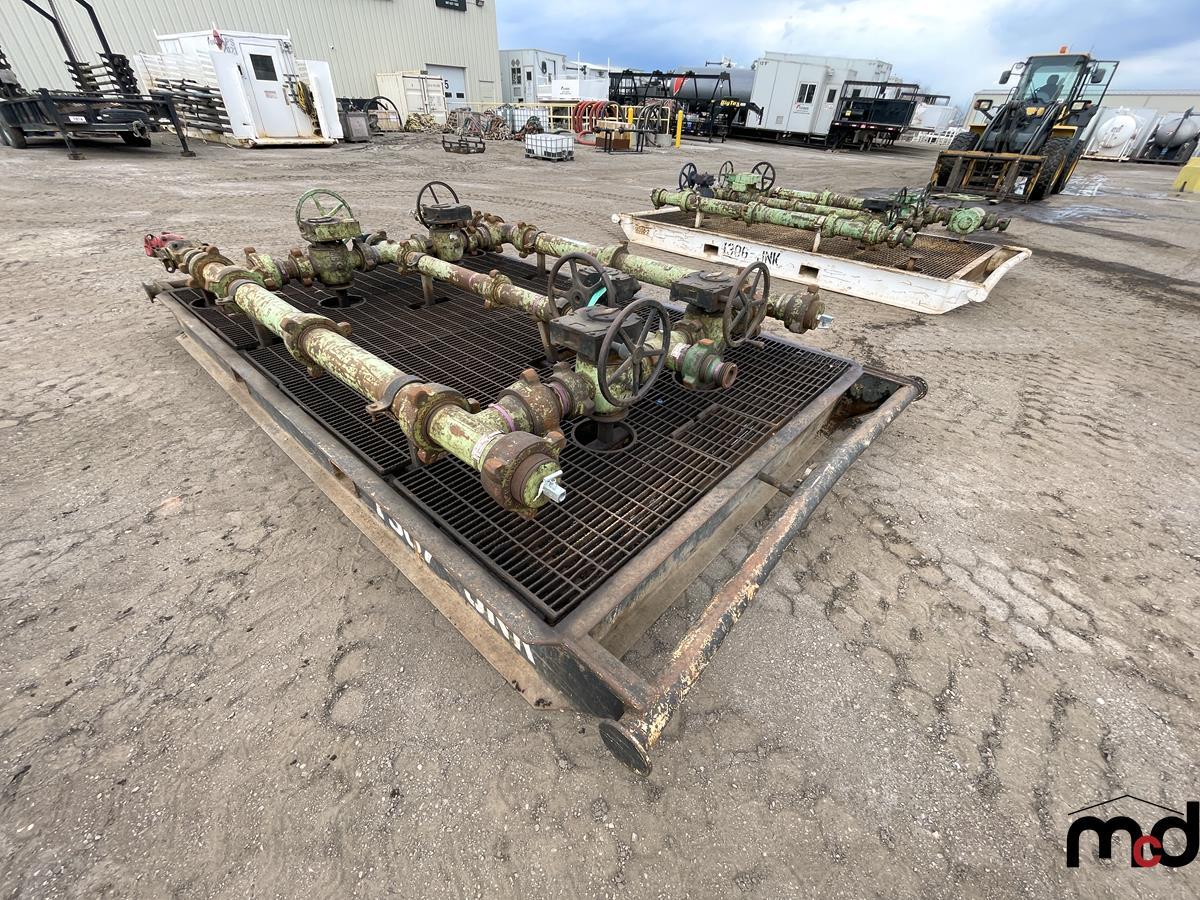 5-Valve Skid Mount Junk Catcher