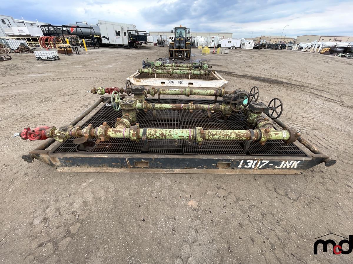 5-Valve Skid Mount Junk Catcher