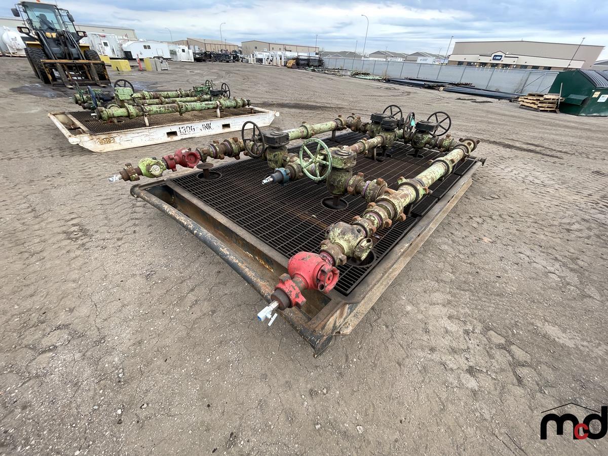 5-Valve Skid Mount Junk Catcher