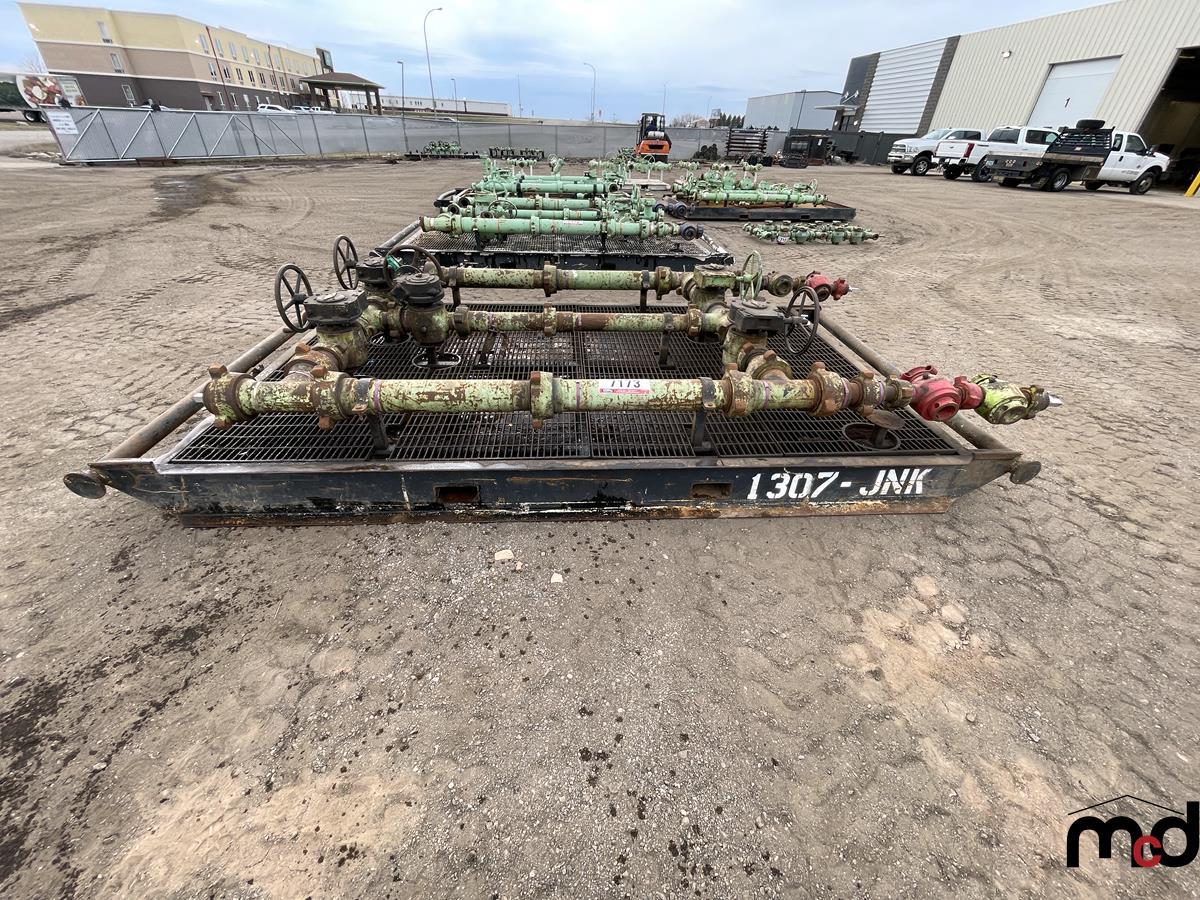 5-Valve Skid Mount Junk Catcher