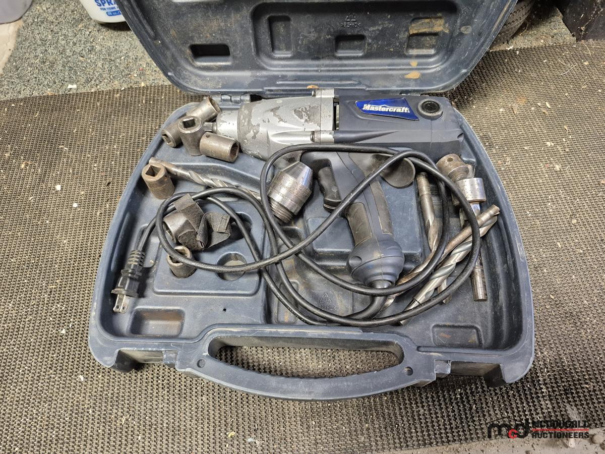 Shop-Vac & Shelf of Misc. Product