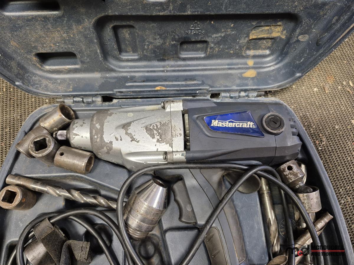 Shop-Vac & Shelf of Misc. Product