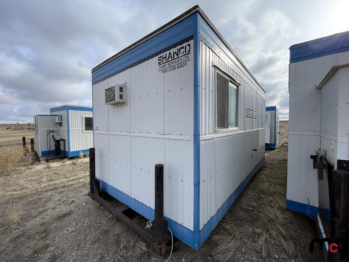 2002 Shanco 10'x18' Skid Mounted Office Shack