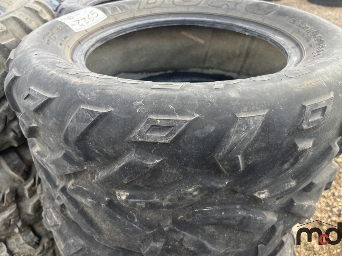 Set of (4) Duro Red Eagle ATV Tires