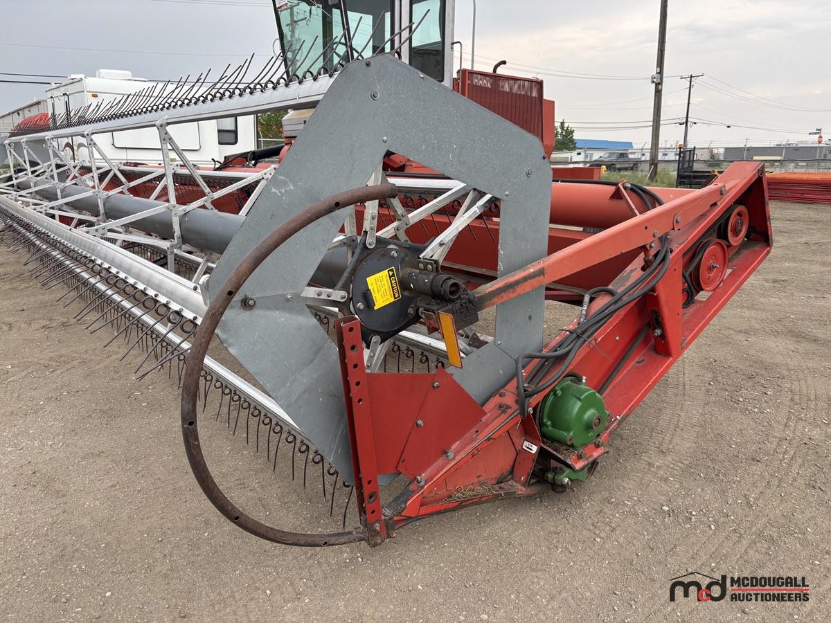 Massey Ferguson 885 Swather w/ 30' Header